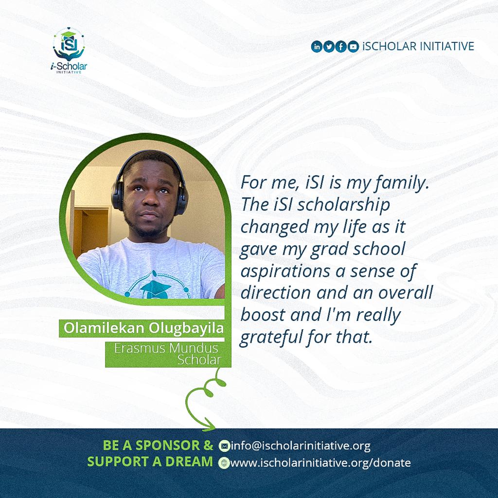 Scholarship Alert!! - I-Scholar Initiative